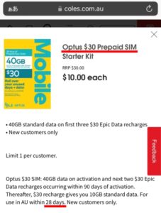 オーストラリアのワーホリにおすすめのSIM！現地格安SIM・つなぎのeSIMも紹介 – OZSANS, INC│ワーホリ・海外旅行・一時帰国お役立ち情報